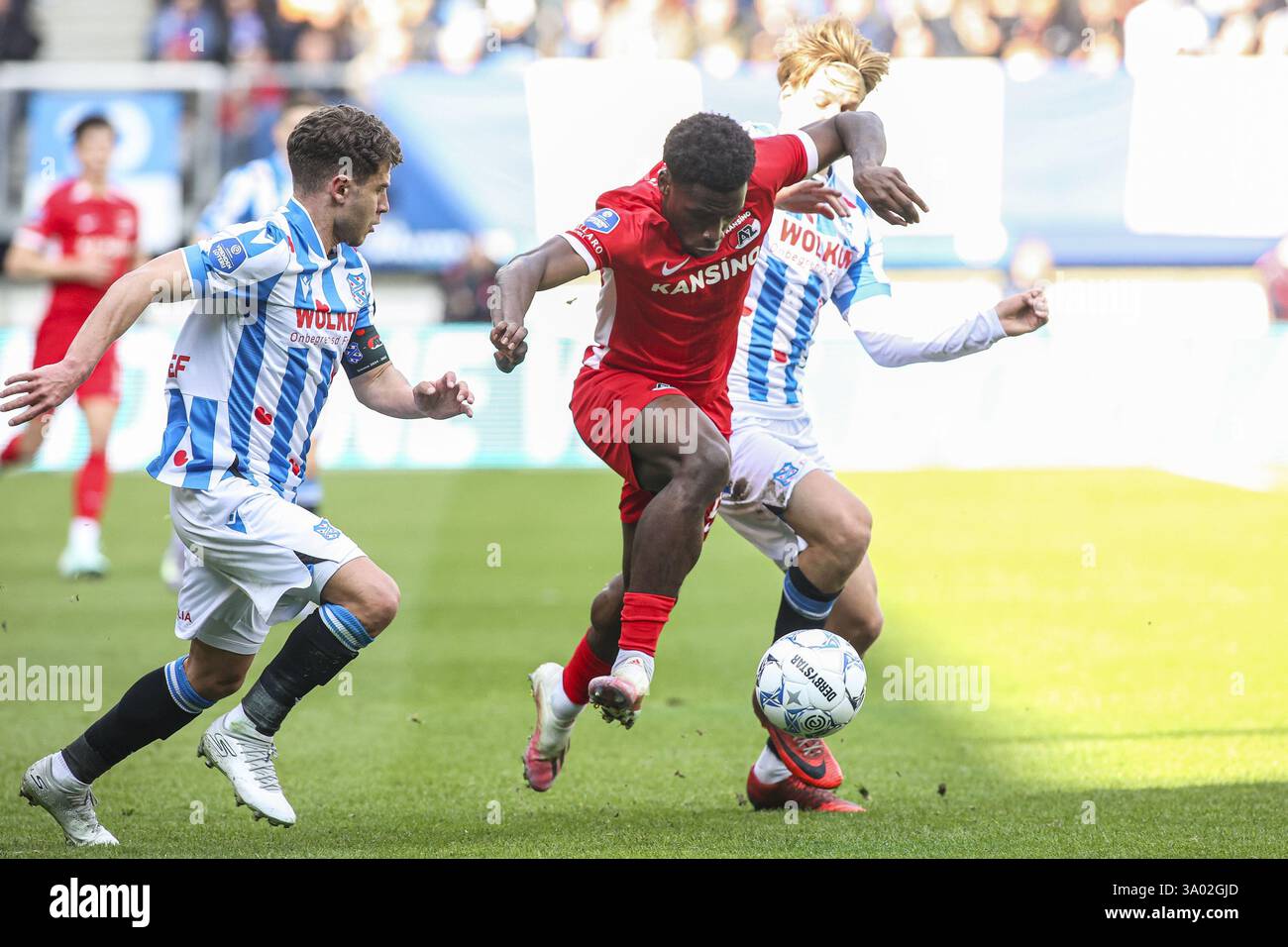 HEERENVEEN - 02-03-2025, Abe Lenstra Stadion. Dutch Eredivisie Football 2024/2025, during the ...
