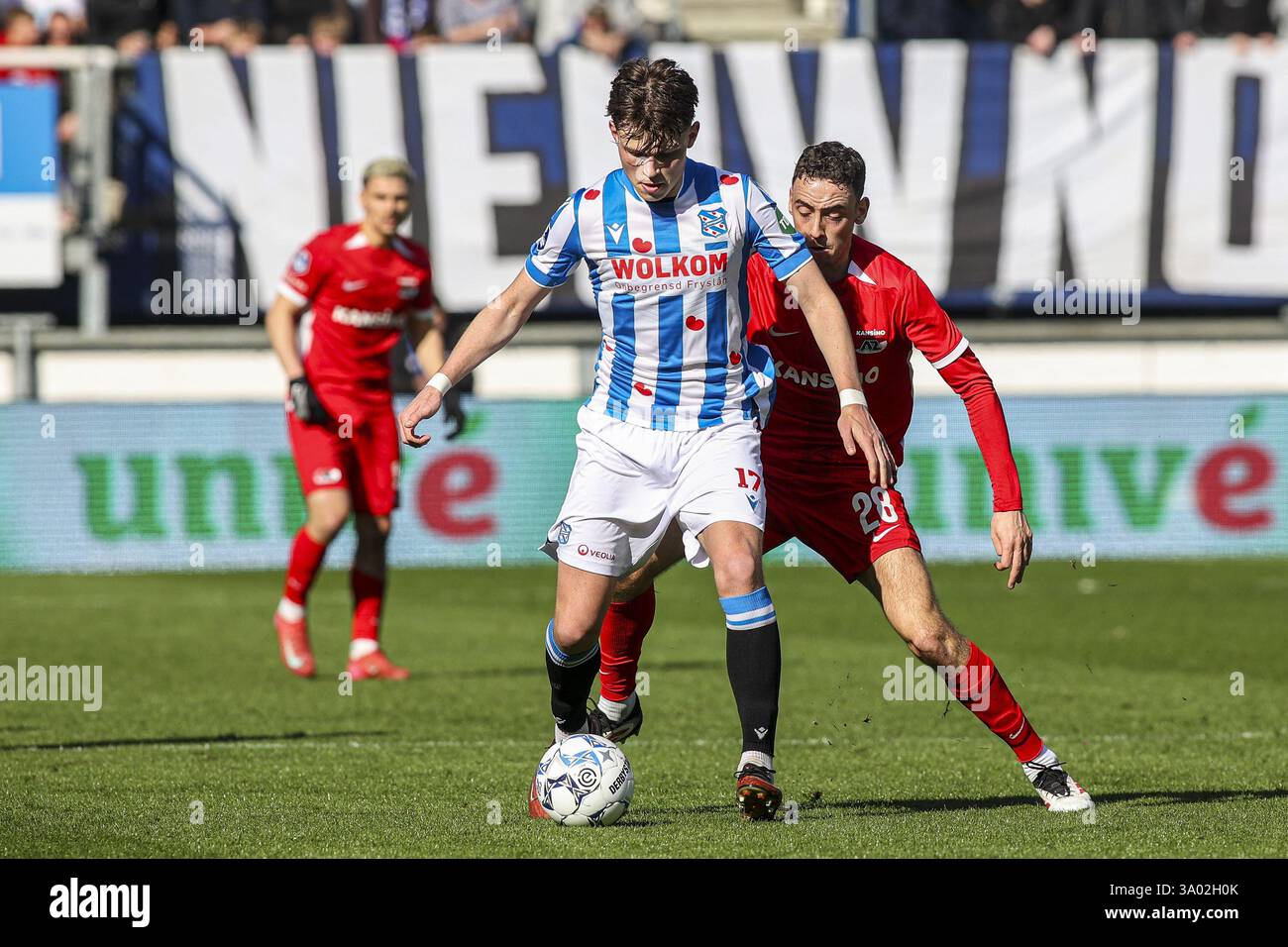 HEERENVEEN - 02-03-2025, Abe Lenstra Stadion. Dutch Eredivisie Football 2024/2025, during the ...