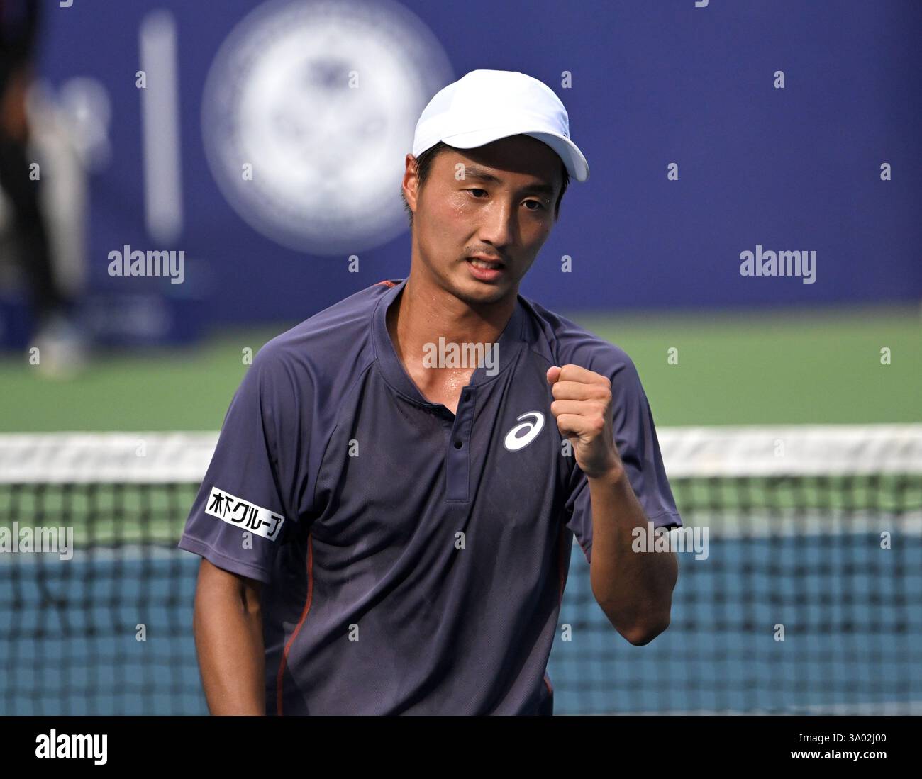 Bengaluru, India. 1st March, 2025. seventh seed Japanese Shintaro ...