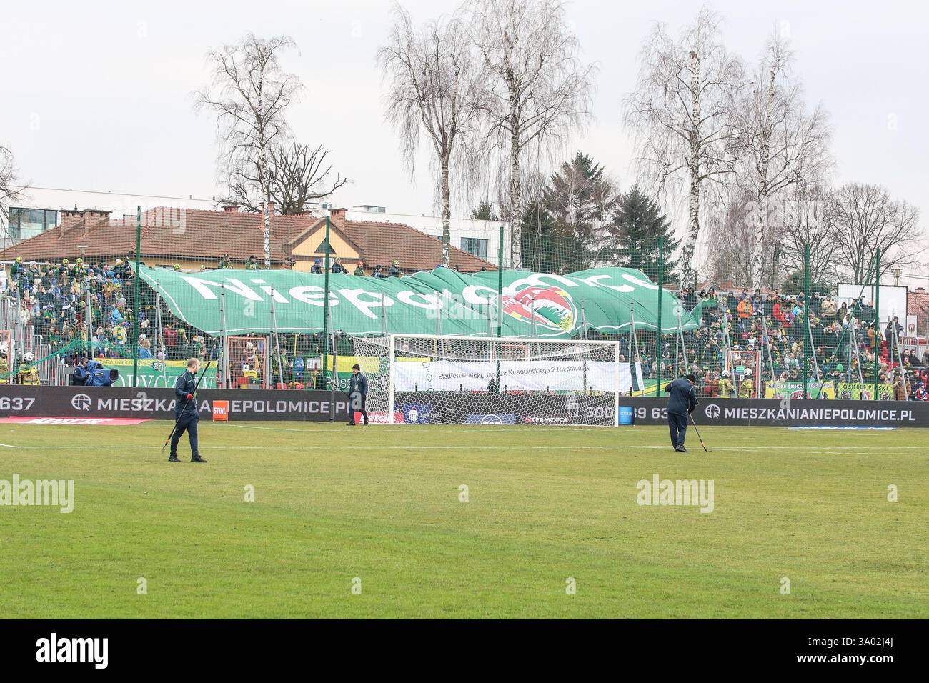 Krakow, Poland, 2nd March, 2025, football 2024 2025 PKO BP Ekstraklasa ...