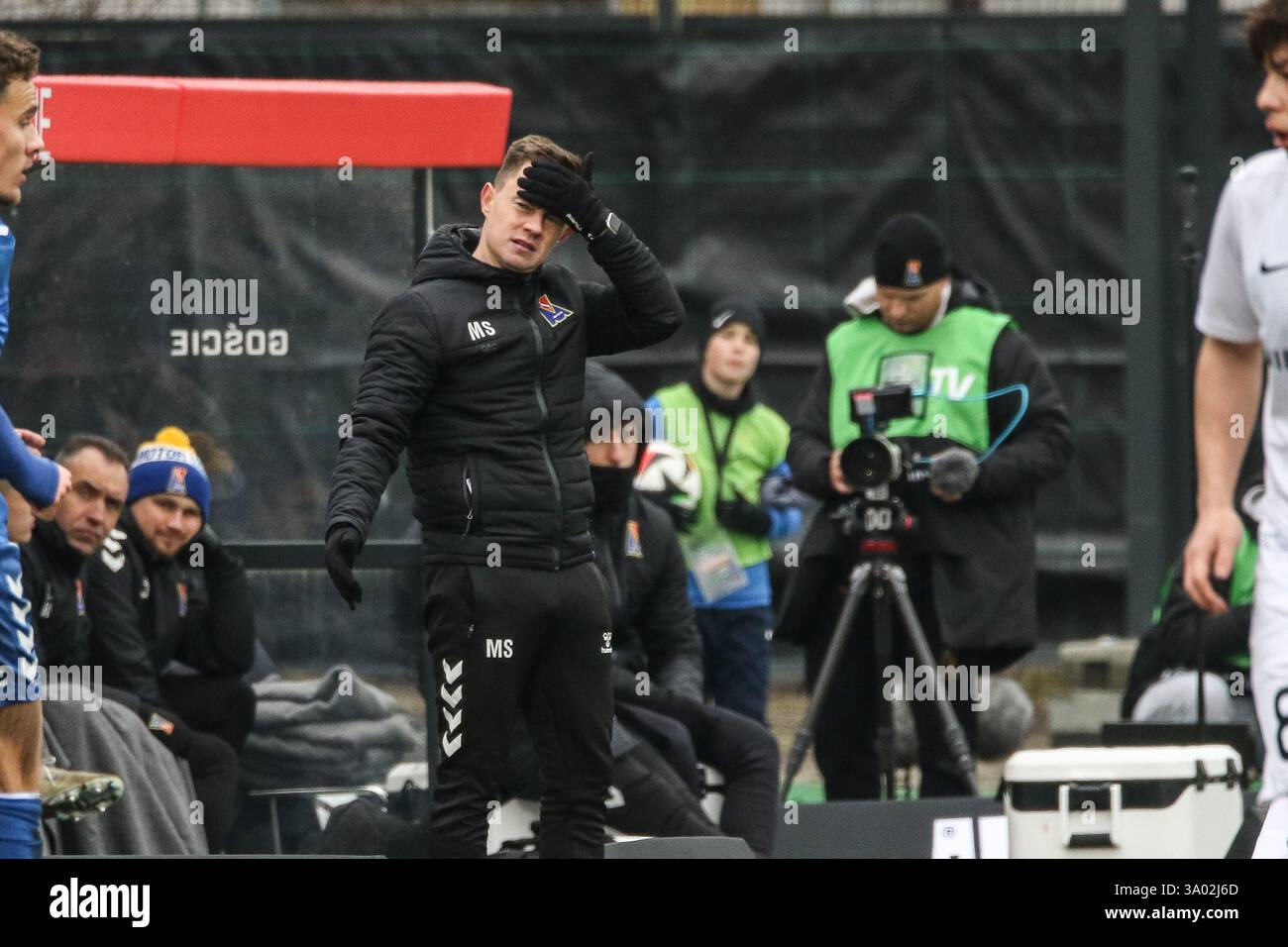 Krakow, Poland, 2nd March, 2025, football 2024 2025 PKO BP Ekstraklasa ...