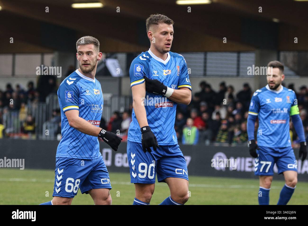 Krakow, Poland, 2nd March, 2025, football 2024 2025 PKO BP Ekstraklasa ...