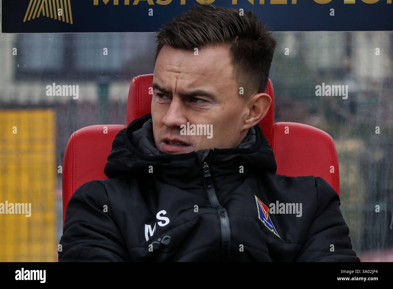 Krakow, Poland, 2nd March, 2025, football 2024 2025 PKO BP Ekstraklasa ...