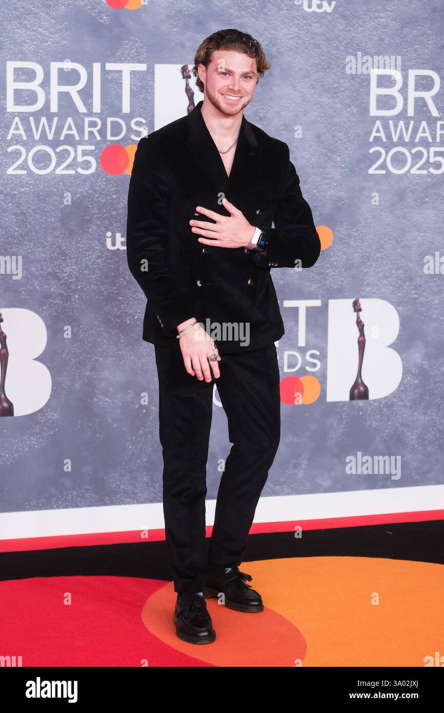 London, UK. 1st Mar, 2025. Josh Ryan seen at the The BRIT Awards, 2025 ...