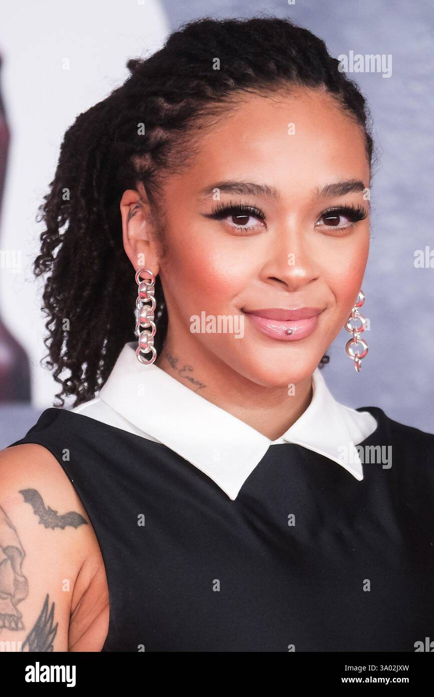 London, UK. 1st Mar, 2025. Yinka Bokini seen at the The BRIT Awards ...