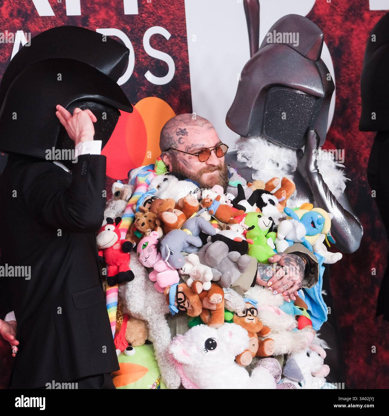 London, UK. 1 March 2025. Teddy Swims seen at the The BRIT Awards, 2025 ...