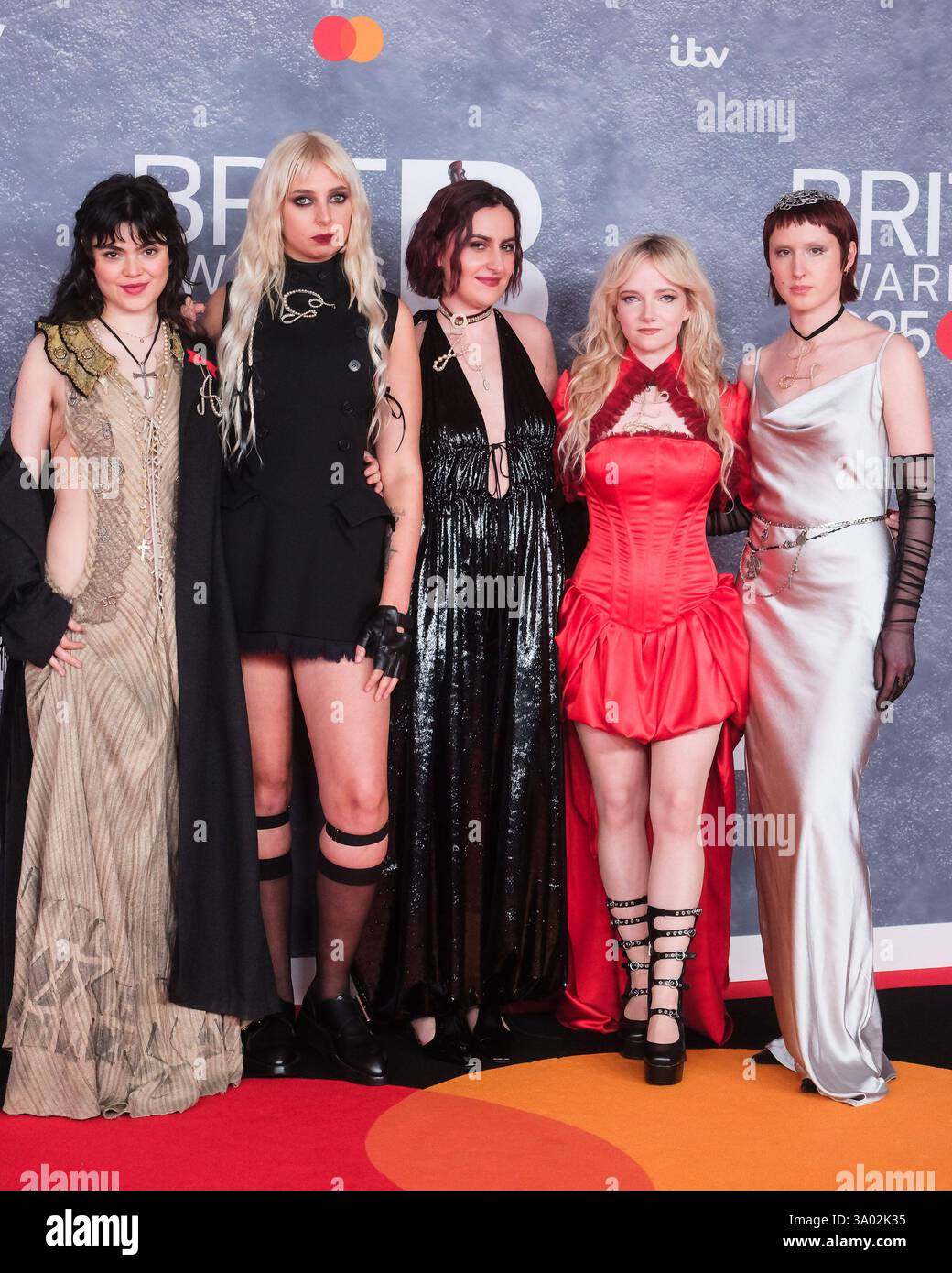 London, UK. 1st Mar, 2025. Abigail Morris, Georgia Davies, Aurora ...