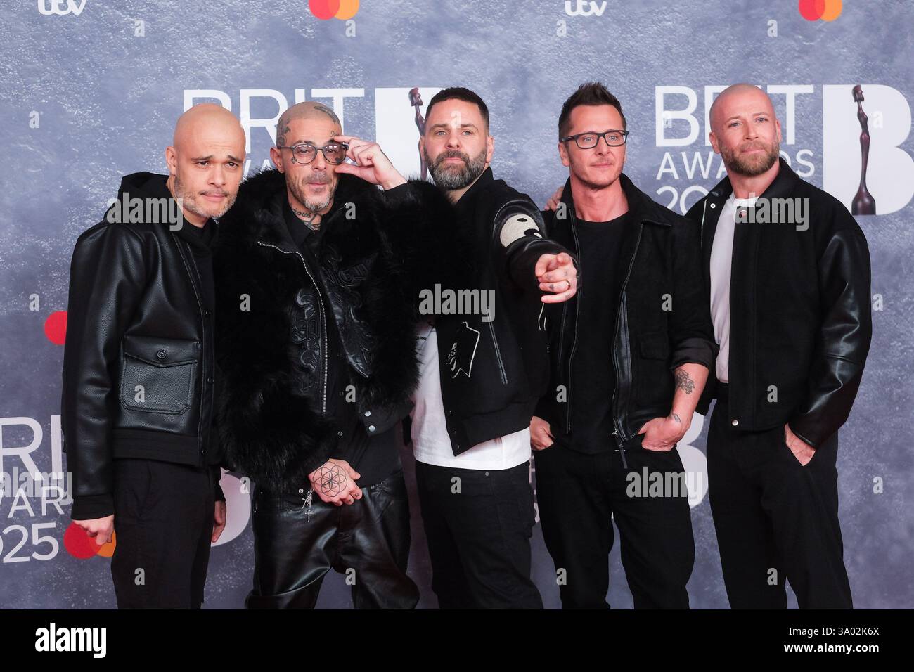 London, UK. 1st Mar, 2025. 5ive seen at the The BRIT Awards, 2025 Red ...