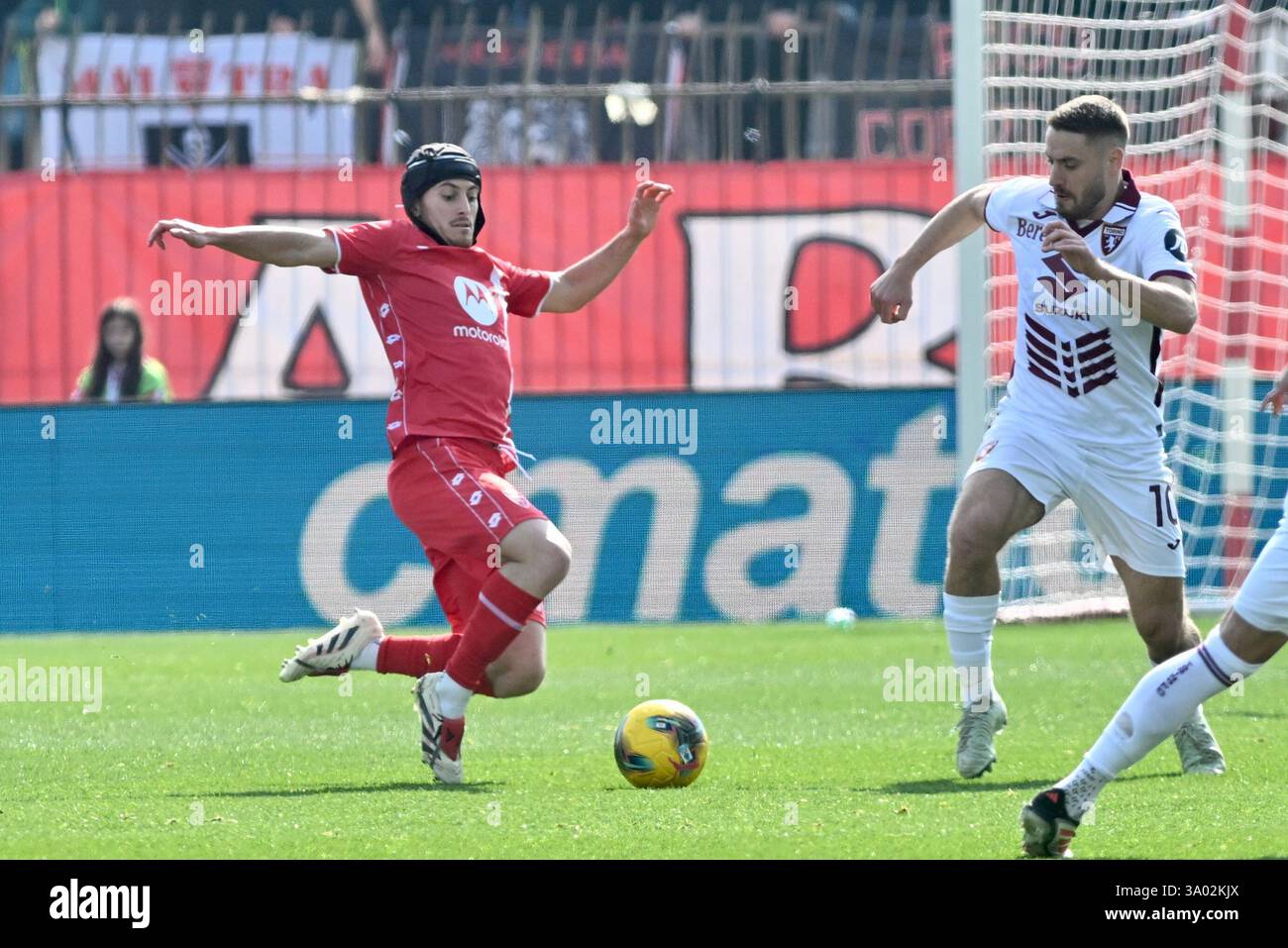 AC Monza's Samuele Birindelli during twenty-seventh Serie A soccer ...