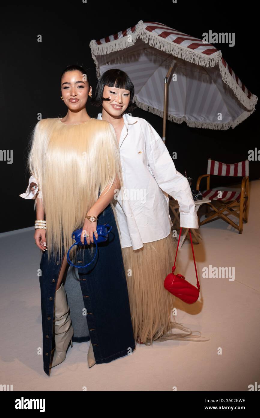Milan, Italy. 01st Mar, 2025. Yasmin Barbieri, Lin Lin Milano Fashion ...