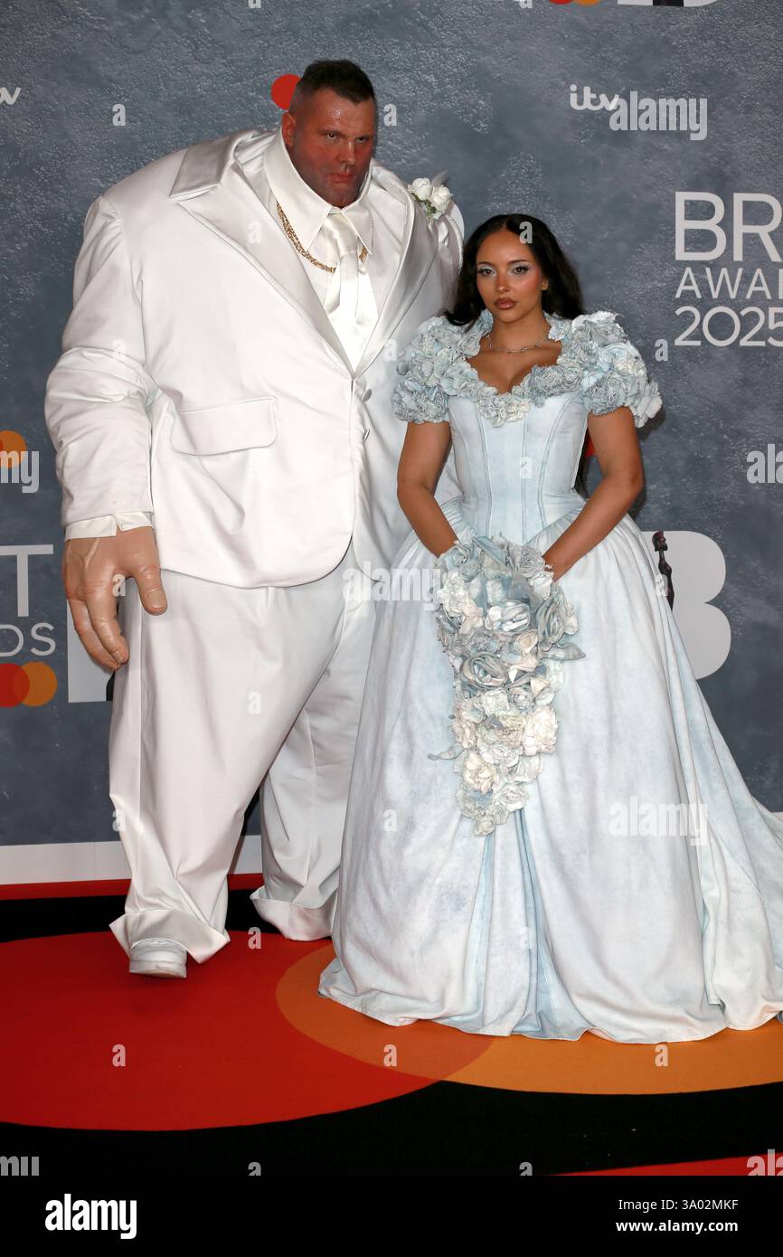 Jade Thirlwall attends The BRIT Awards 2025 at Intercontinental Hotel ...