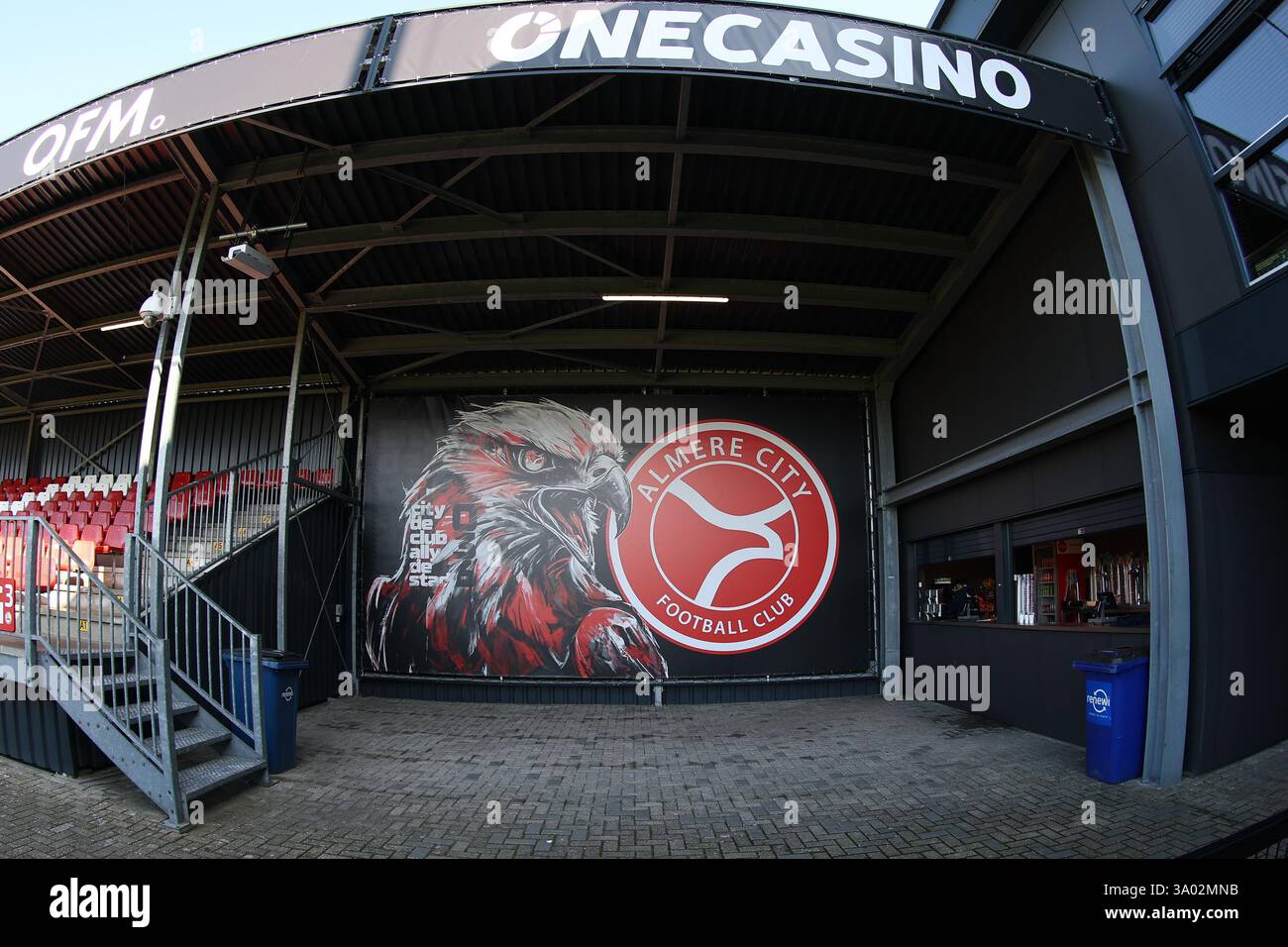 Almere, Netherlands. 02nd Mar, 2025. ALMERE, 02-03-2025, Yanmar Stadium ...