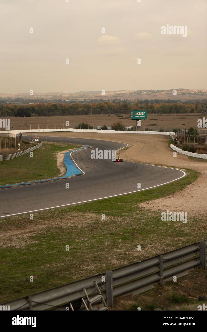 Envision car on track during the Pre-season testing at Circuito Del ...
