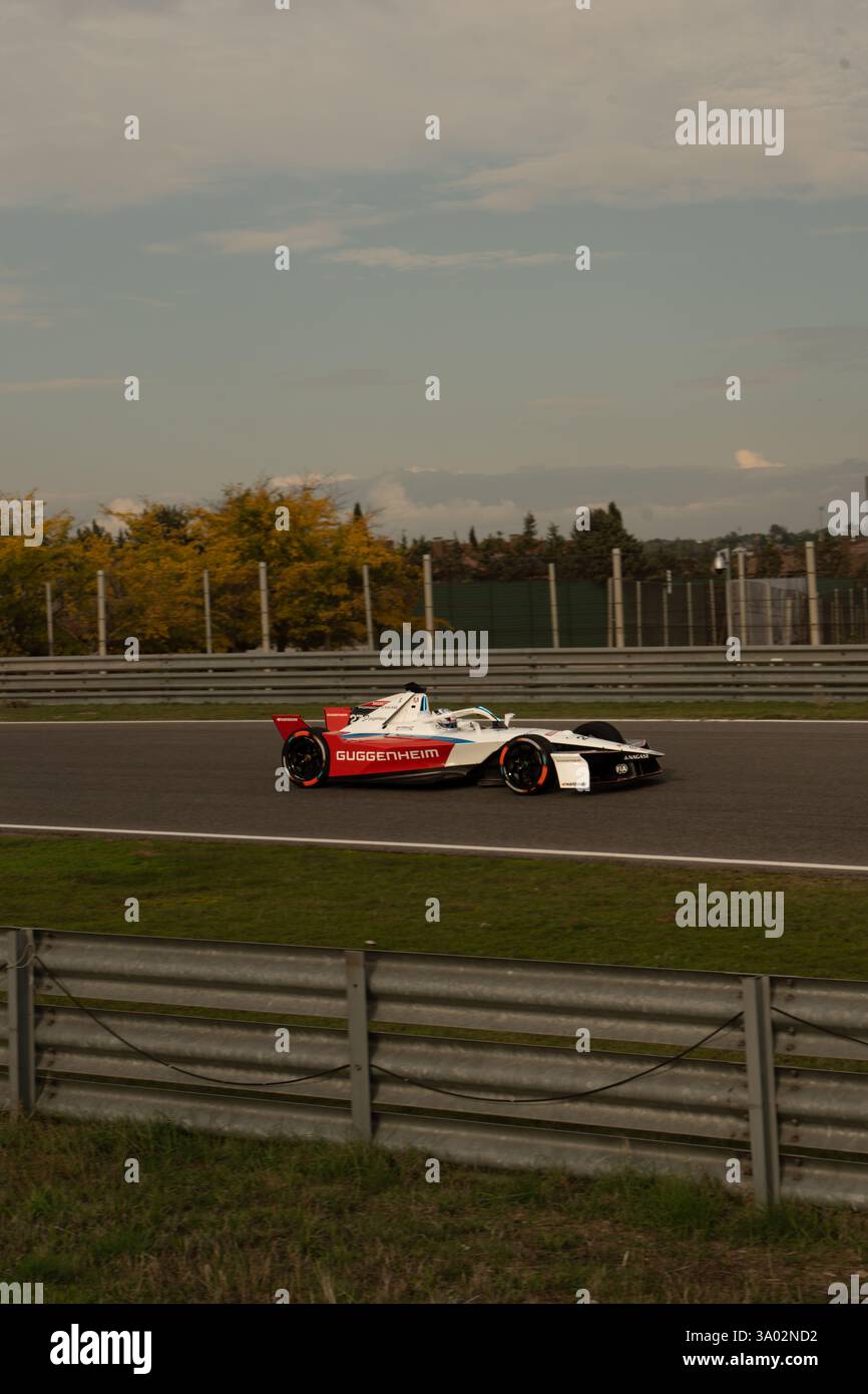 Jake Dennis of Great Britain driving the Andretti Formula E (27) during ...