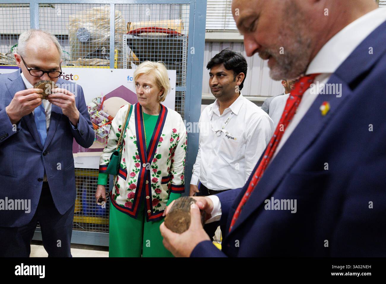 New Delhi, India. 02nd Mar, 2025. Flemish Minister-President Matthias ...