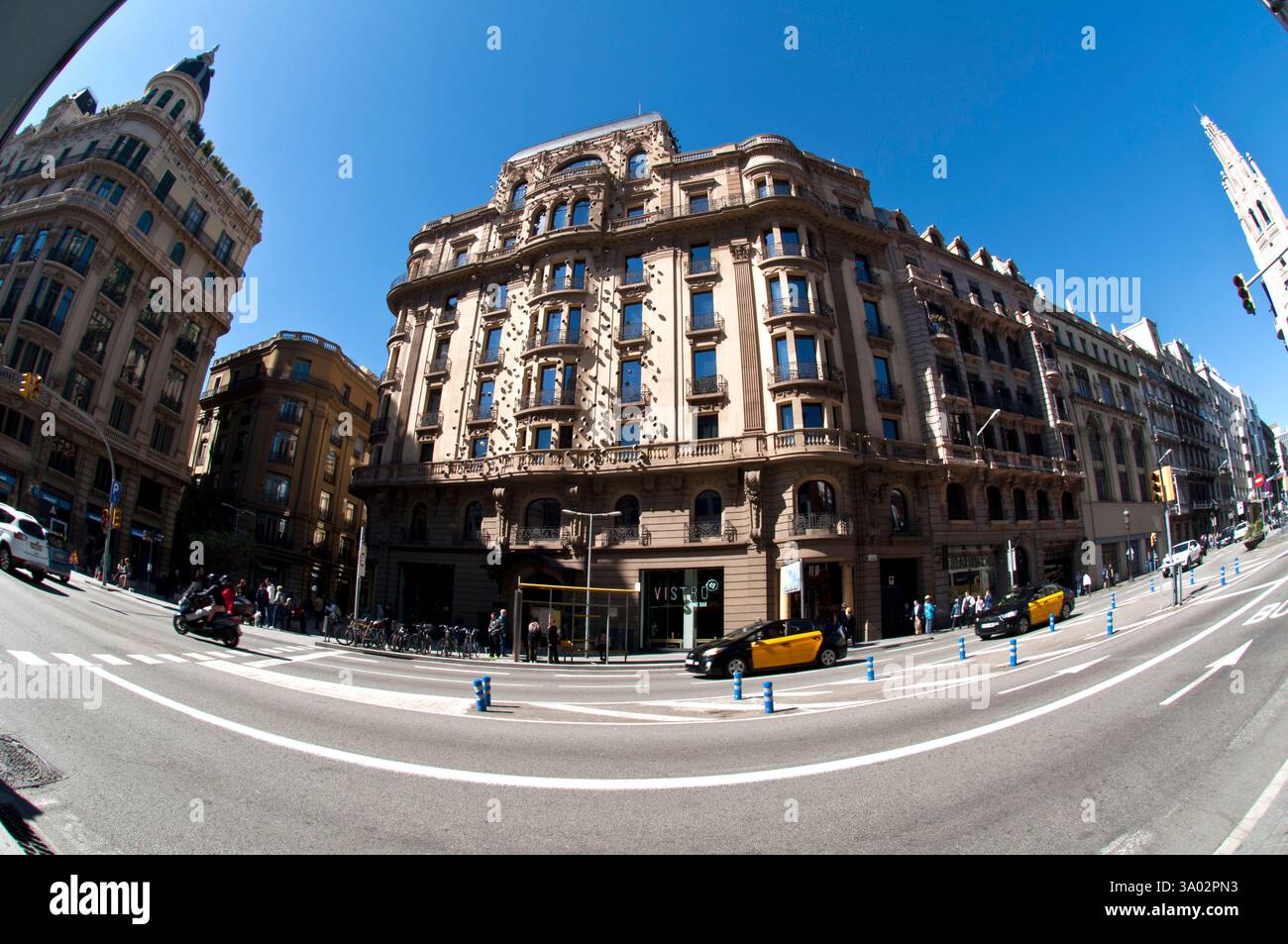 The modern luxury hotel Ohla Barcelona formerly a police station and ...