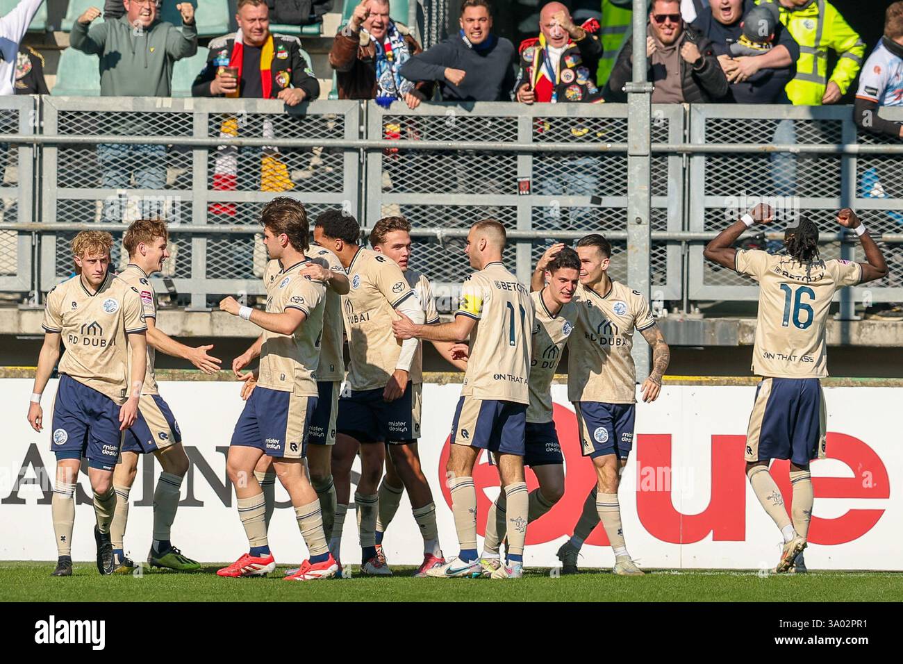 DEN HAAG, THE NETHERLANDS - MARCH 2: Nick de Groot of FC Den Bosch ...