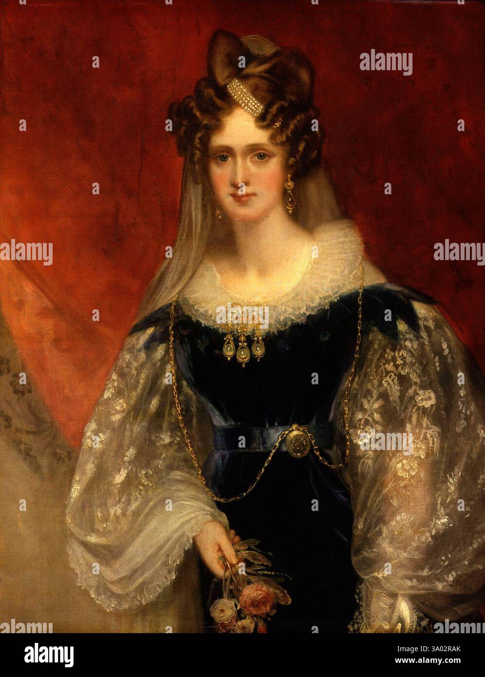 Queen Adelaide (Princess Adelaide of Saxe-Meiningen) - William Beechey ...