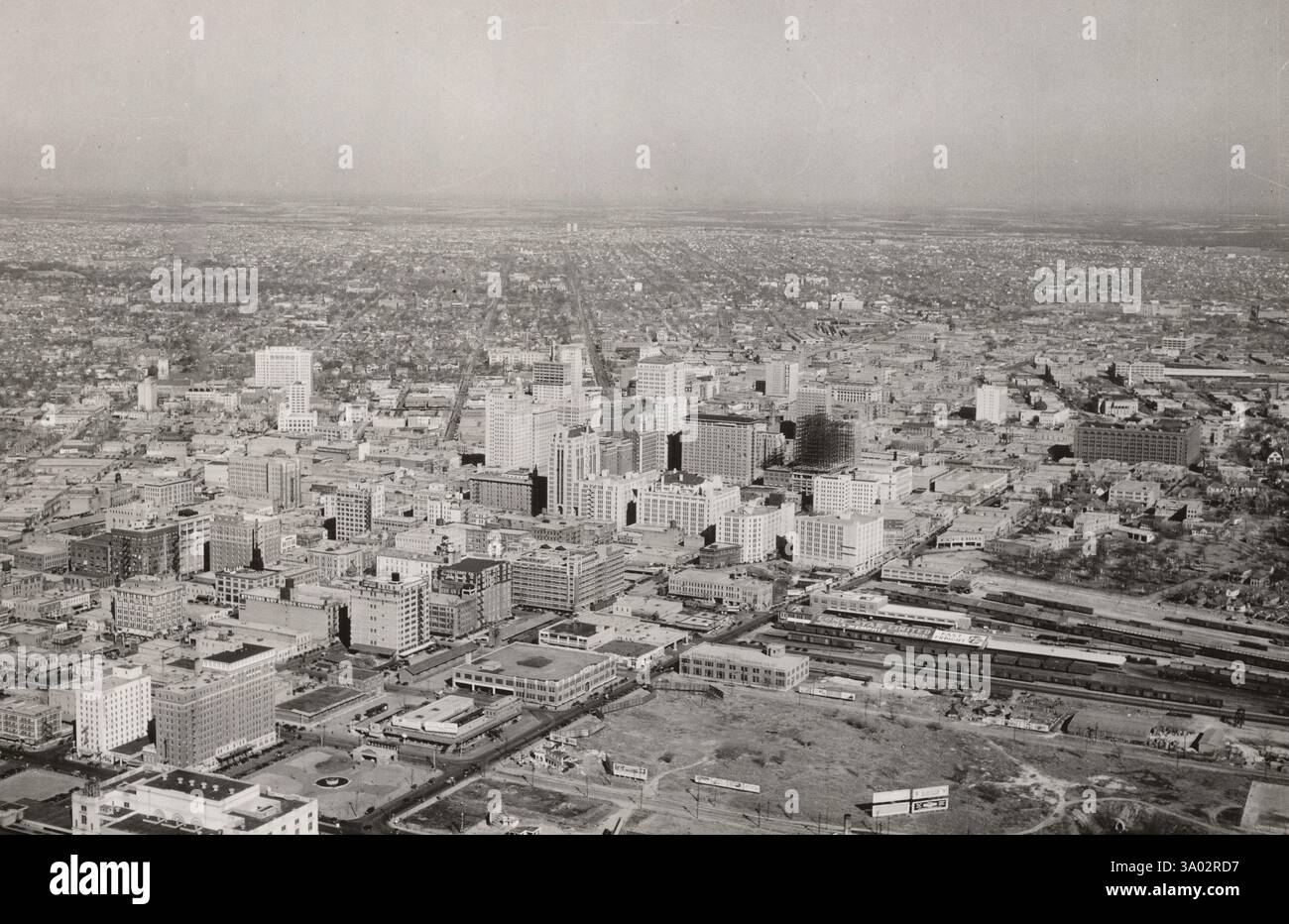 Aerial view of Dallas, Texas, circa 1928 Stock Photo - Alamy