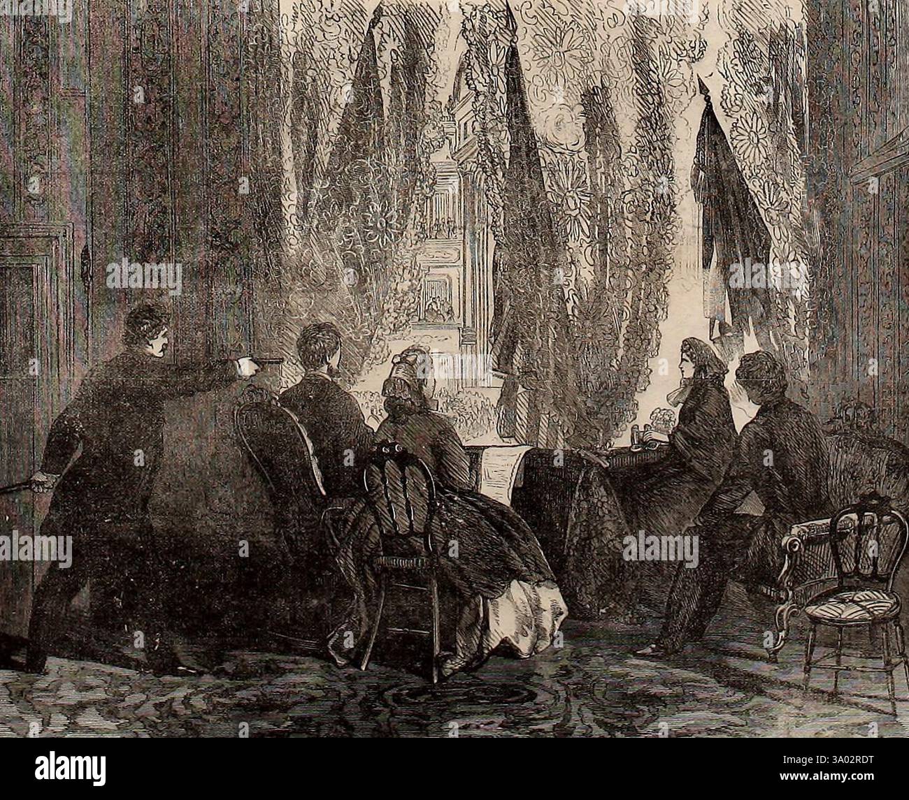 Assassination of President Abraham Lincoln at Ford's Theater, April 14 ...