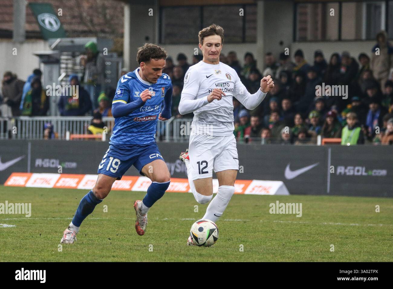 Krakow, Poland, 2nd March, 2025, football 2024 2025 PKO BP Ekstraklasa ...