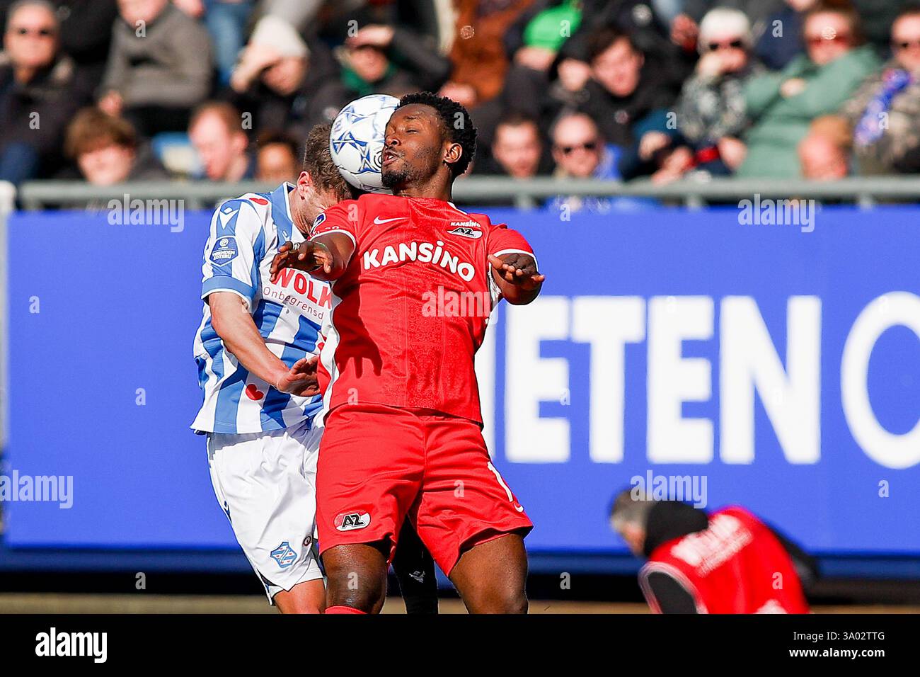 Heerenveen, Netherlands. 02nd Mar, 2025. HEERENVEEN - 02-03-2025, Abe Lenstra Stadion. Dutch ...