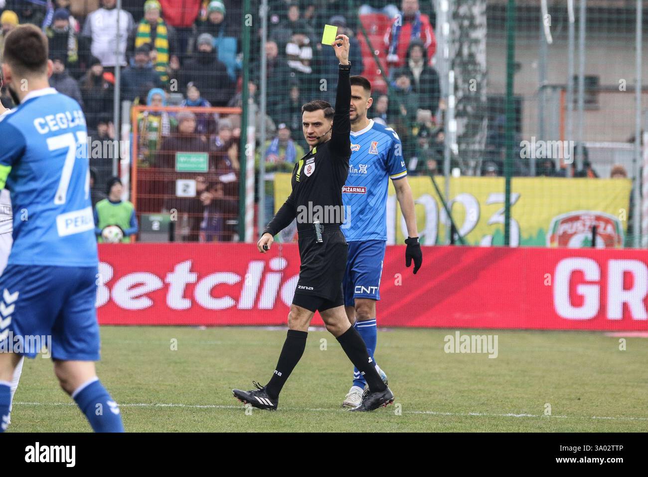 Krakow, Poland, 2nd March, 2025, football 2024 2025 PKO BP Ekstraklasa ...