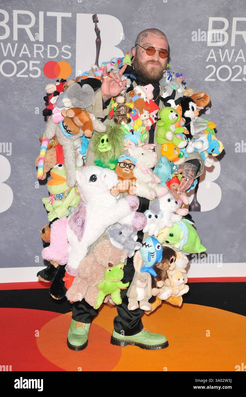Teddy Swims at the BRIT Awards 2025, The Ballroom, Intercontinental ...