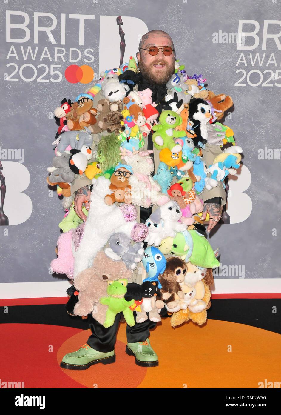 Teddy Swims at the BRIT Awards 2025, The Ballroom, Intercontinental ...