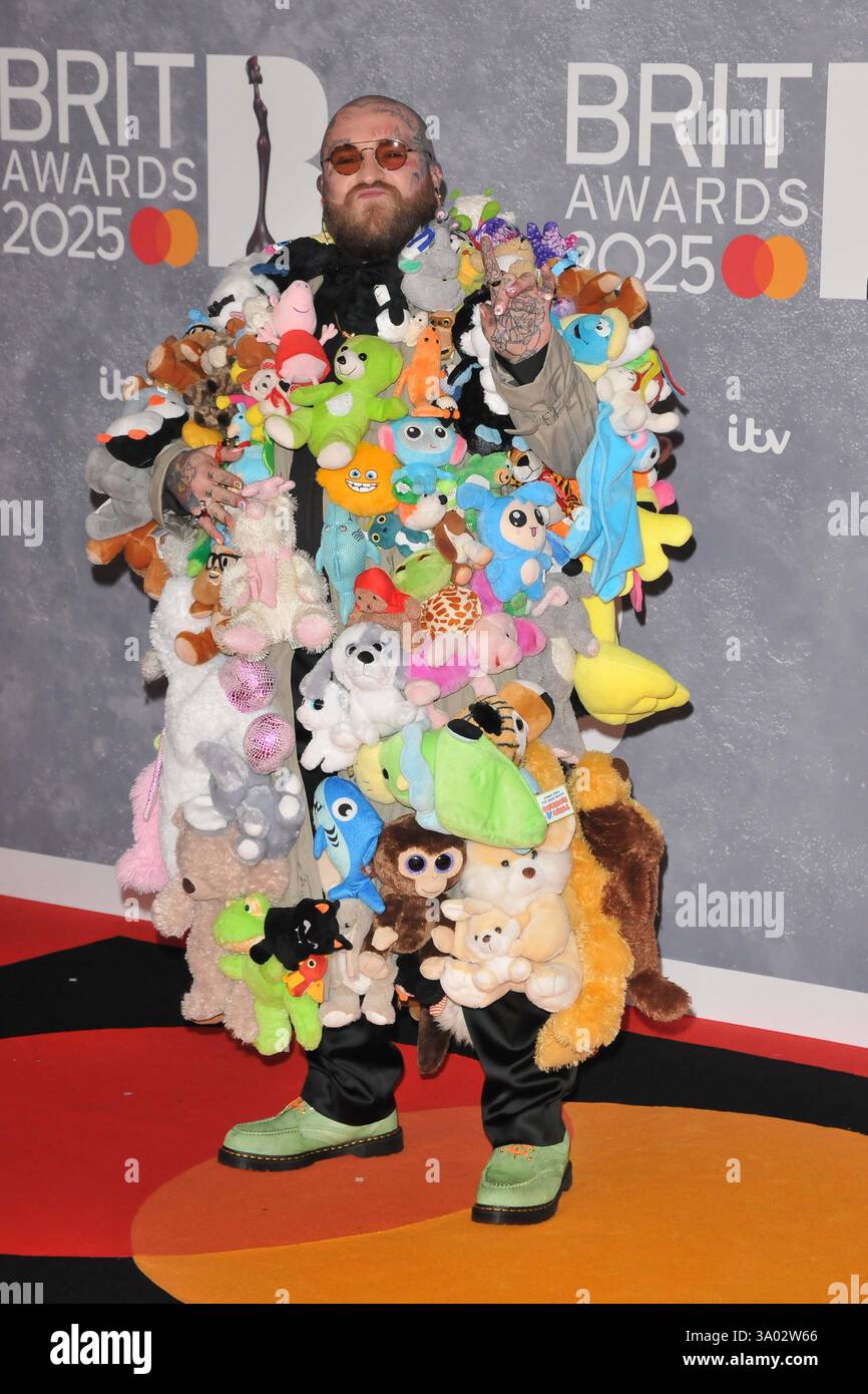 Teddy Swims at the BRIT Awards 2025, The Ballroom, Intercontinental ...