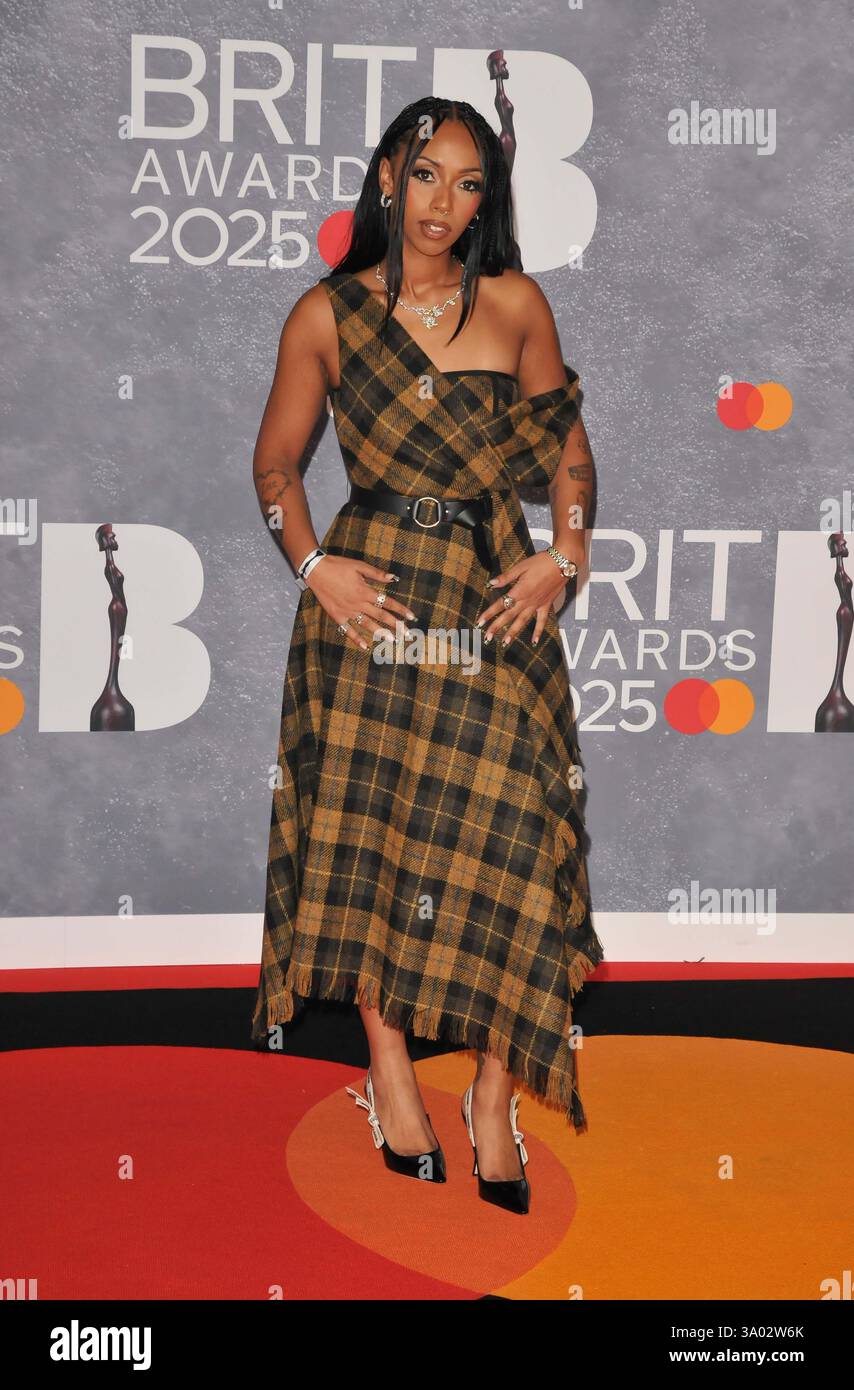 Nia Archives (Dehaney Nia Hunt) at the BRIT Awards 2025, The Ballroom ...