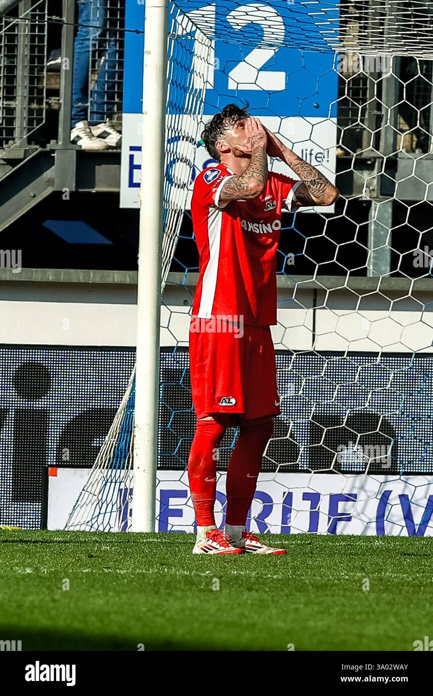 Heerenveen, Netherlands. 02nd Mar, 2025. HEERENVEEN - 02-03-2025, Abe Lenstra Stadion. Dutch ...
