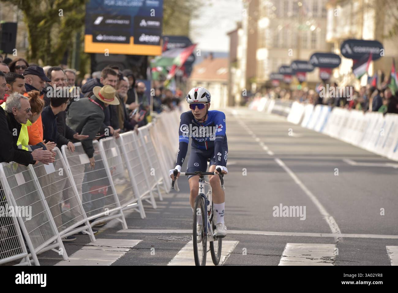 Santiago, Spain. 2nd March, 2025. mar,2th, 2025. images of the cycling ...