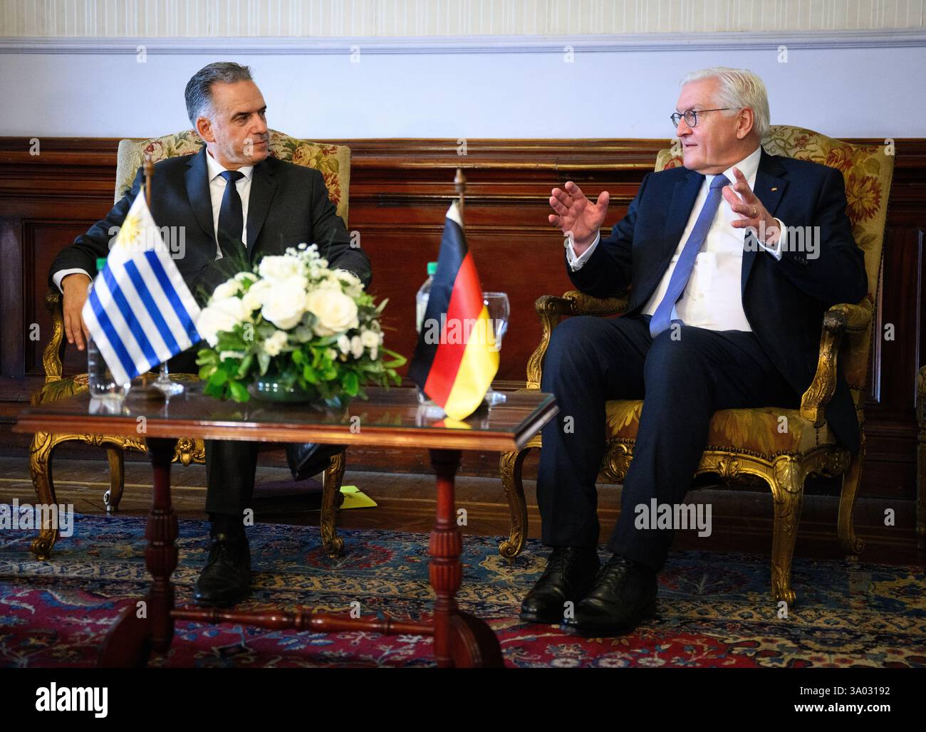 Montevideo, Uruguay. 02nd Mar, 2025. Federal President Frank-Walter ...