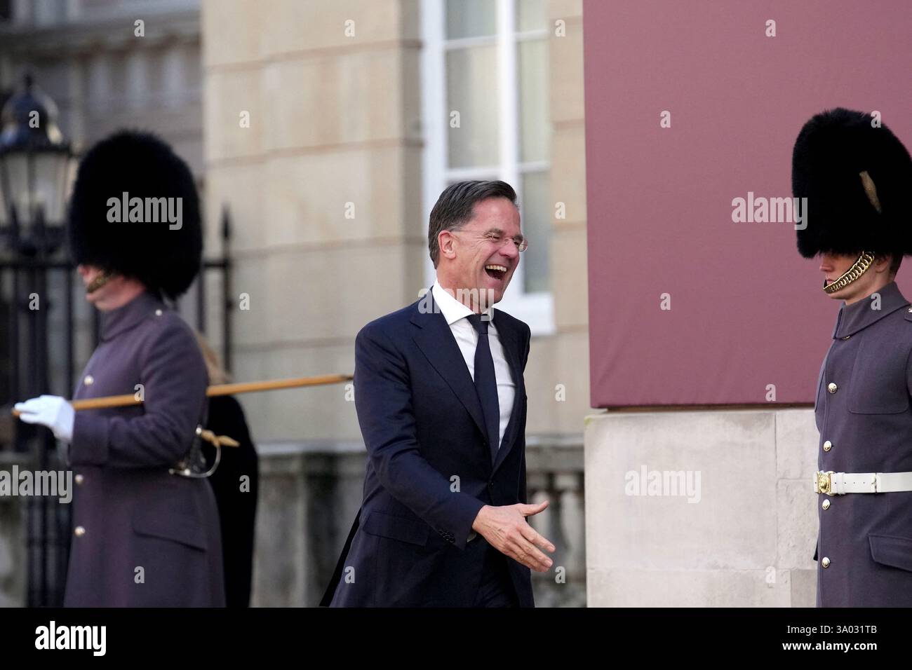 London, UK. 02nd Mar, 2025. NATO Secretary General Mark Rutte arrives ...