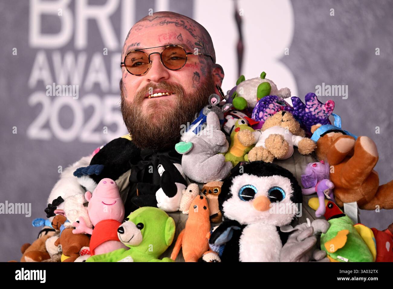 London, UK. 1 March 2025. Teddy Swims arriving for The BRIT Awards 2025 ...