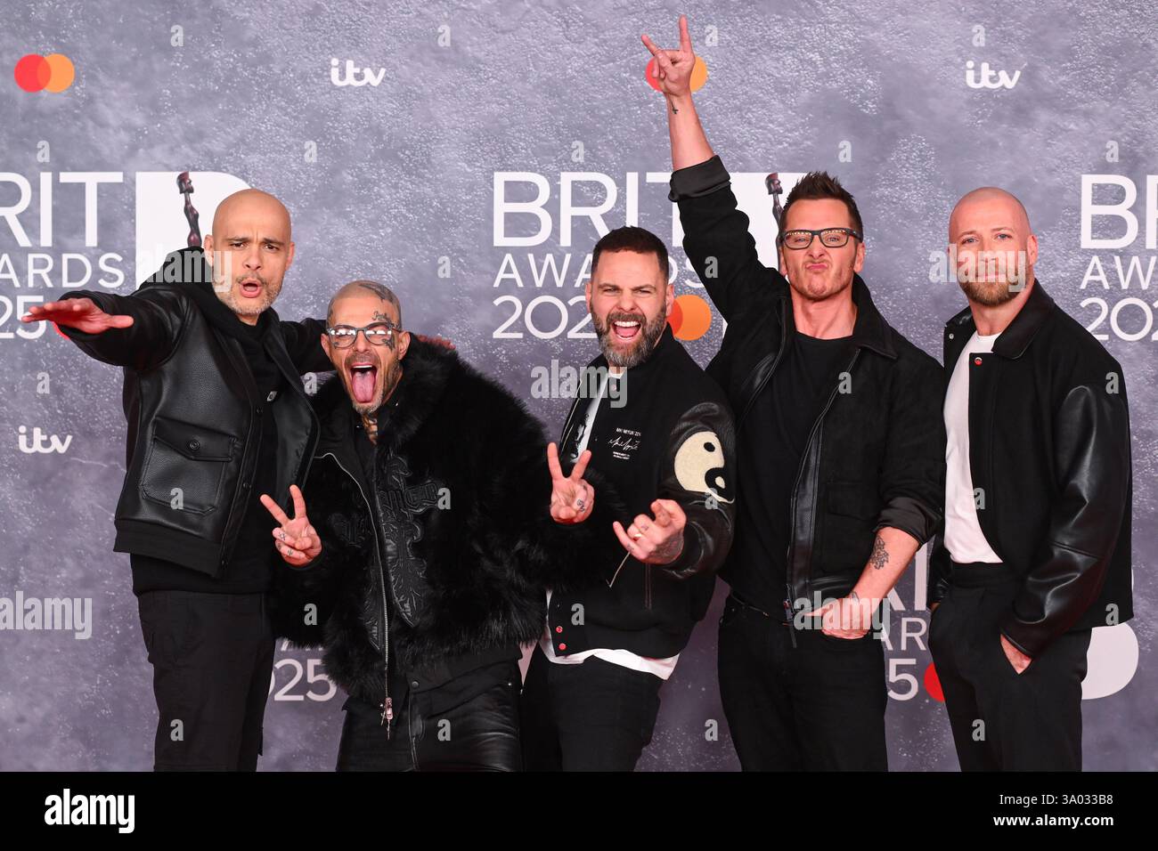 London, UK. 1 March 2025. Sean Conlon, Abz Love, Scott Robinson ...