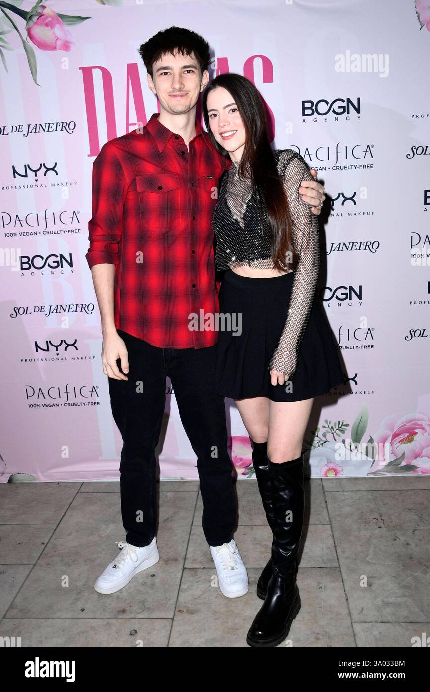 Nathan Goldblat mit Freundin Lena Roth beim Dalias 23. Geburtstag Bash ...