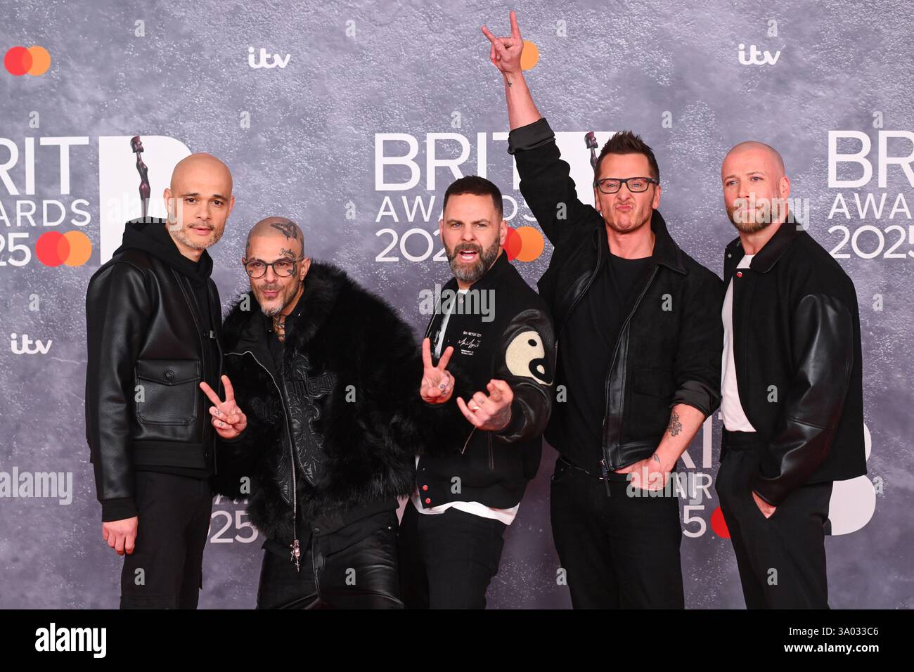 London, UK. 1 March 2025. Sean Conlon, Abz Love, Scott Robinson ...
