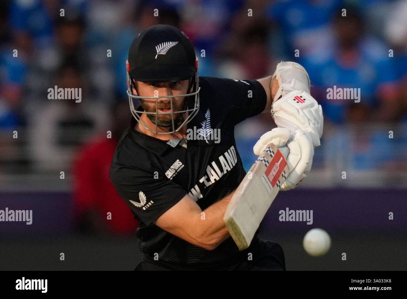 New Zealand's Kane Williamson bats during the ICC Champions Trophy ...