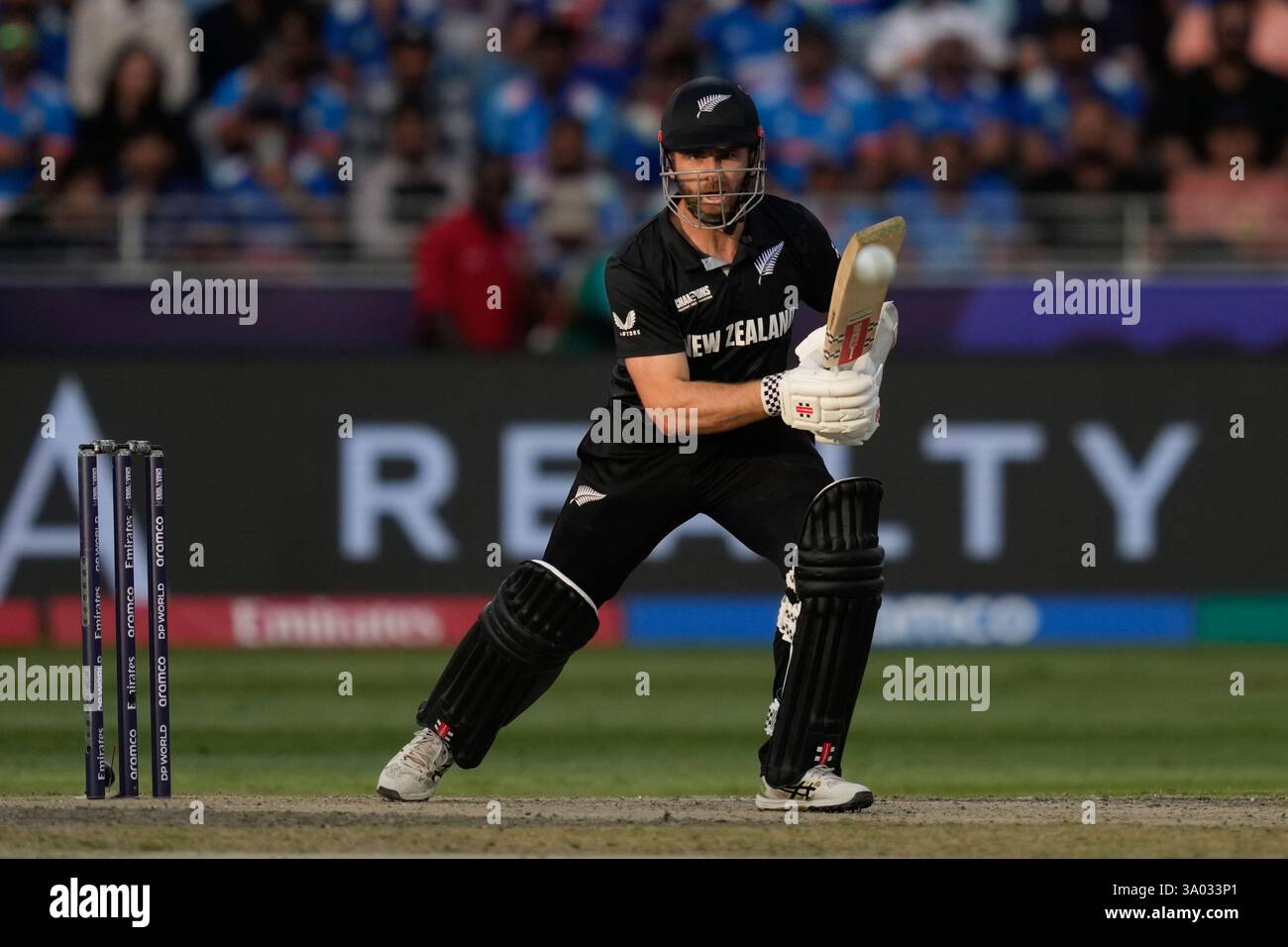New Zealand's Kane Williamson bats during the ICC Champions Trophy ...