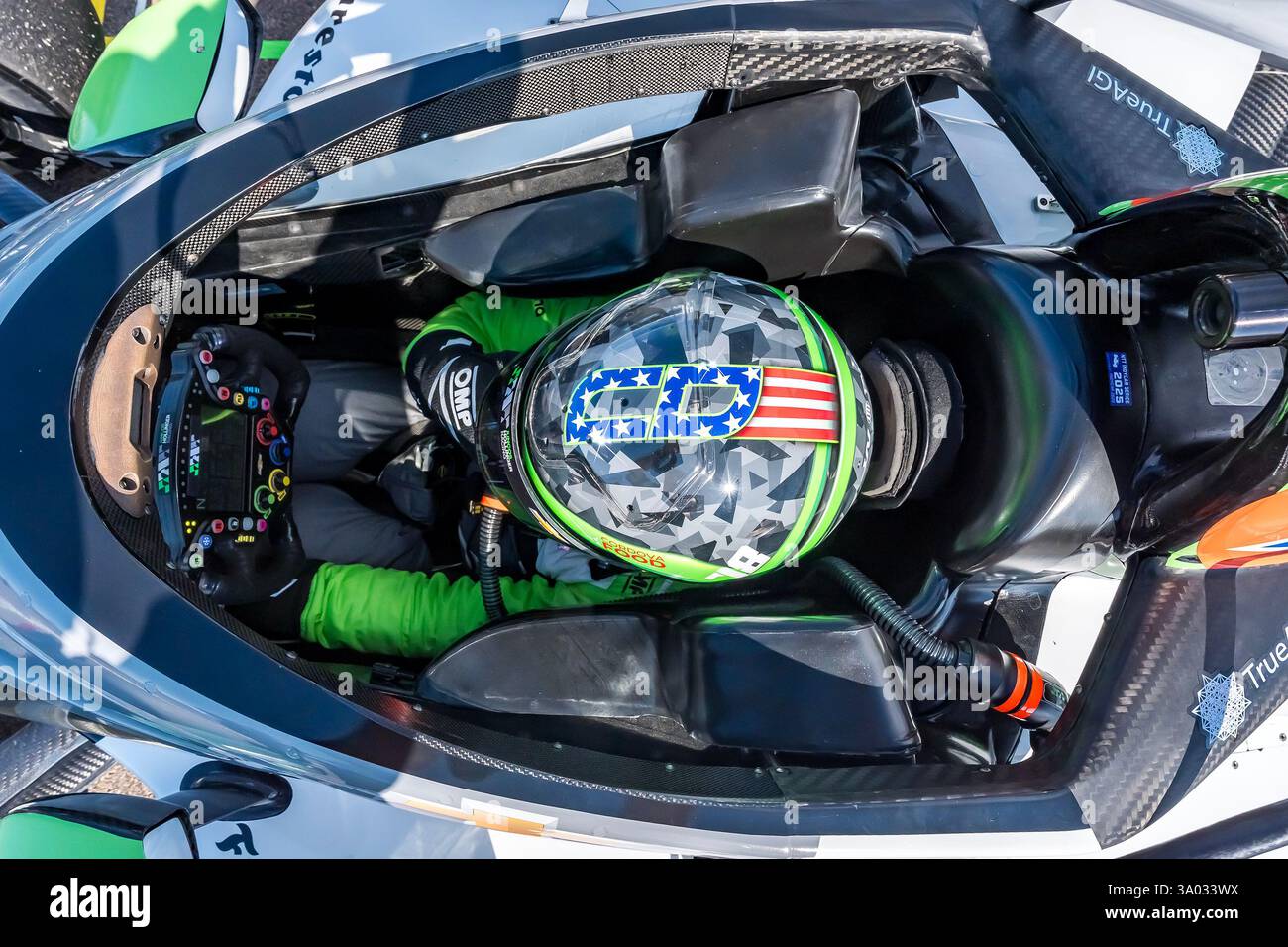 Mar 01, 2025-St. Petersburg, FL; NTT INDYCAR SERIES driver, CONOR DALY ...
