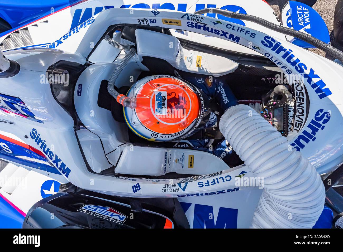 Mar 01, 2025-St. Petersburg, FL; NTT INDYCAR SERIES driver, FELIX ...