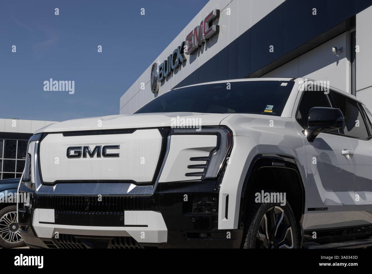 Southport - February 28, 2025: GMC Sierra EV Denali Extended Range ...