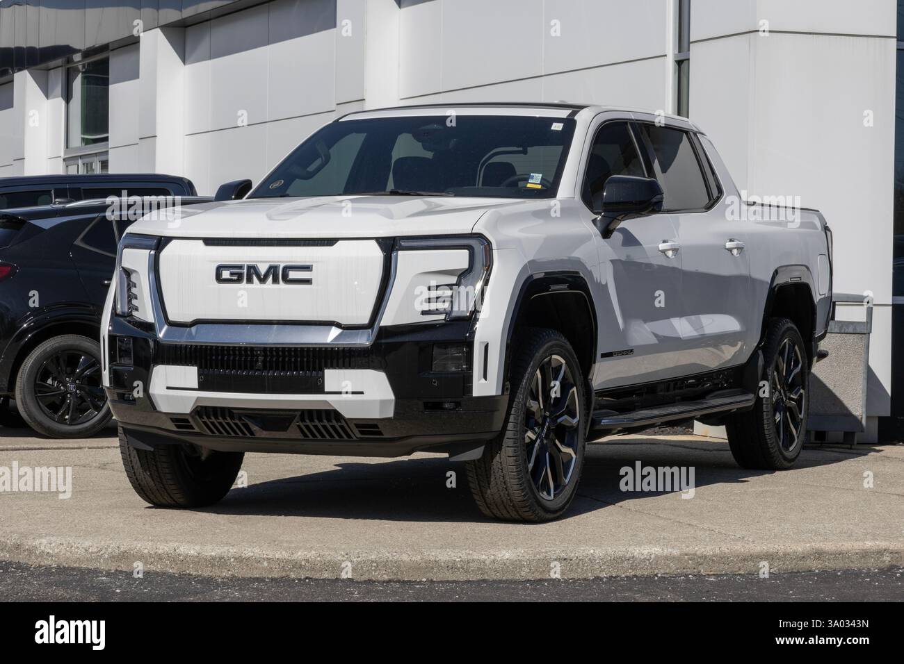 Southport - February 28, 2025: GMC Sierra EV Denali Extended Range ...