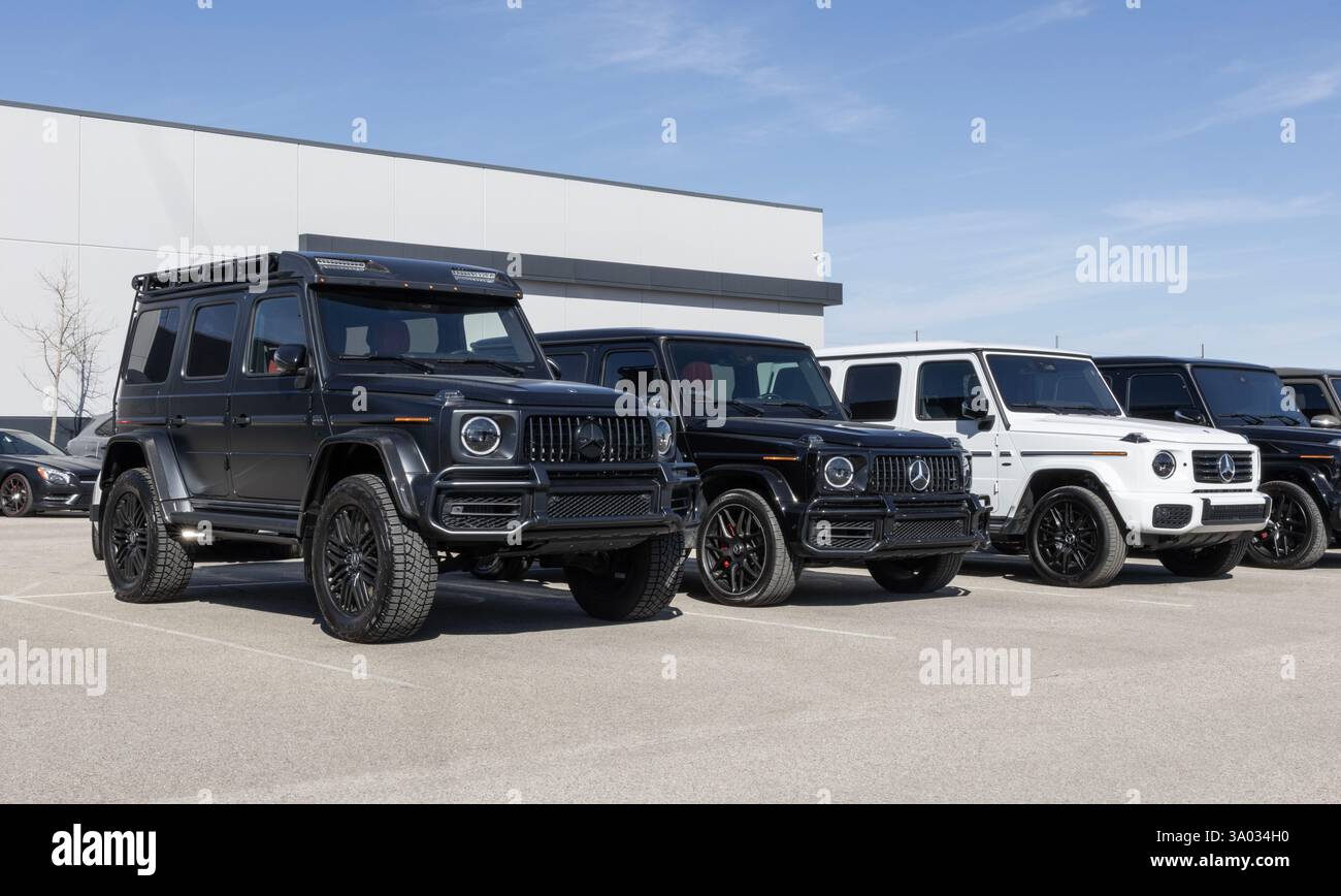Indianapolis - February 28, 2025: Mercedes-Benz G-Class luxury SUV ...