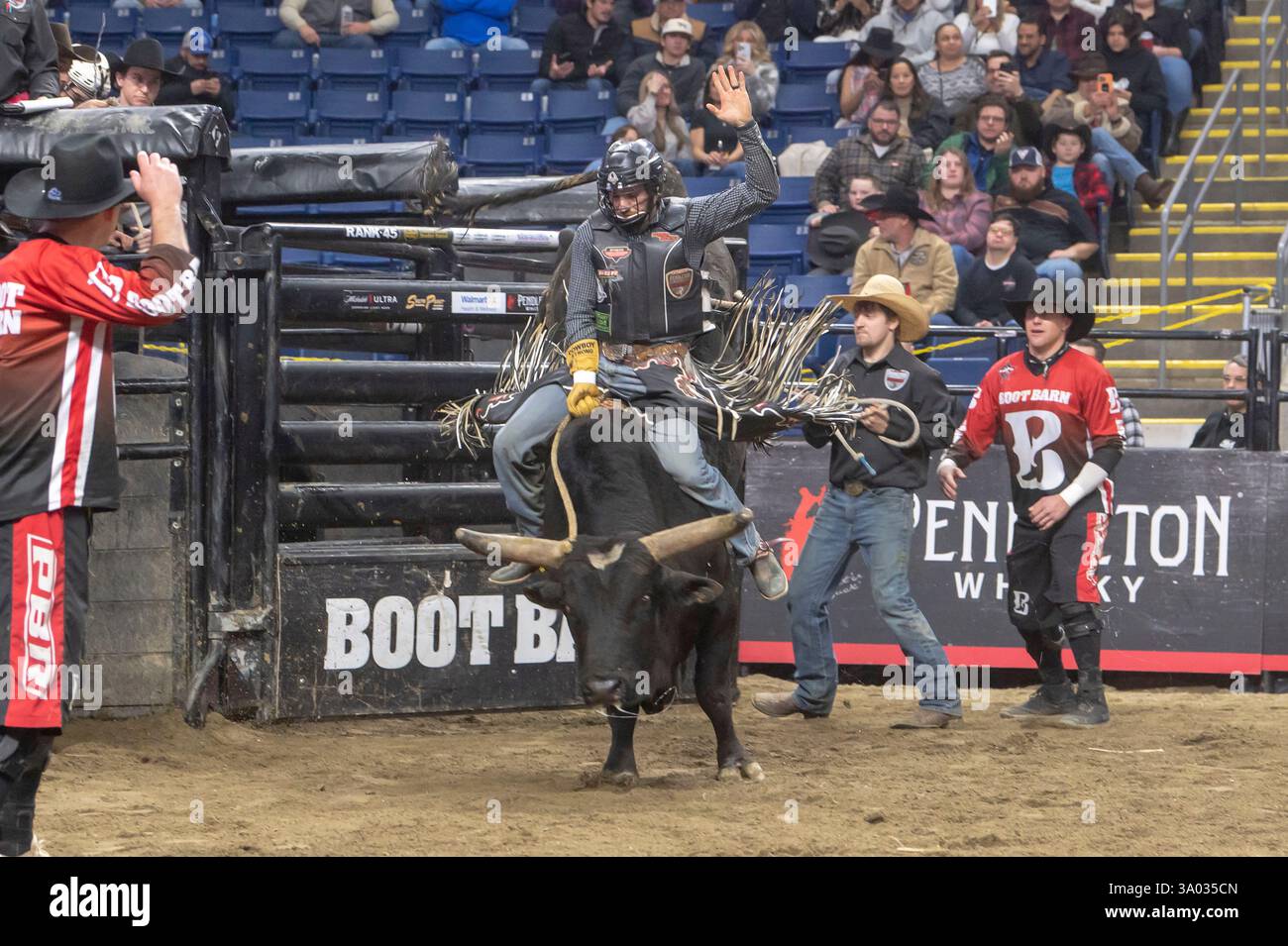 Bridgeport, United States. 01st Mar, 2025. João Paulo Fernandes rides ...
