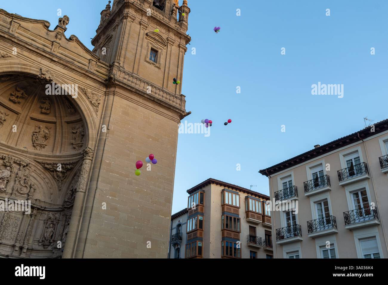 Logroño, La Rioja, Spain. February 22, 2025. The demonstration held ...