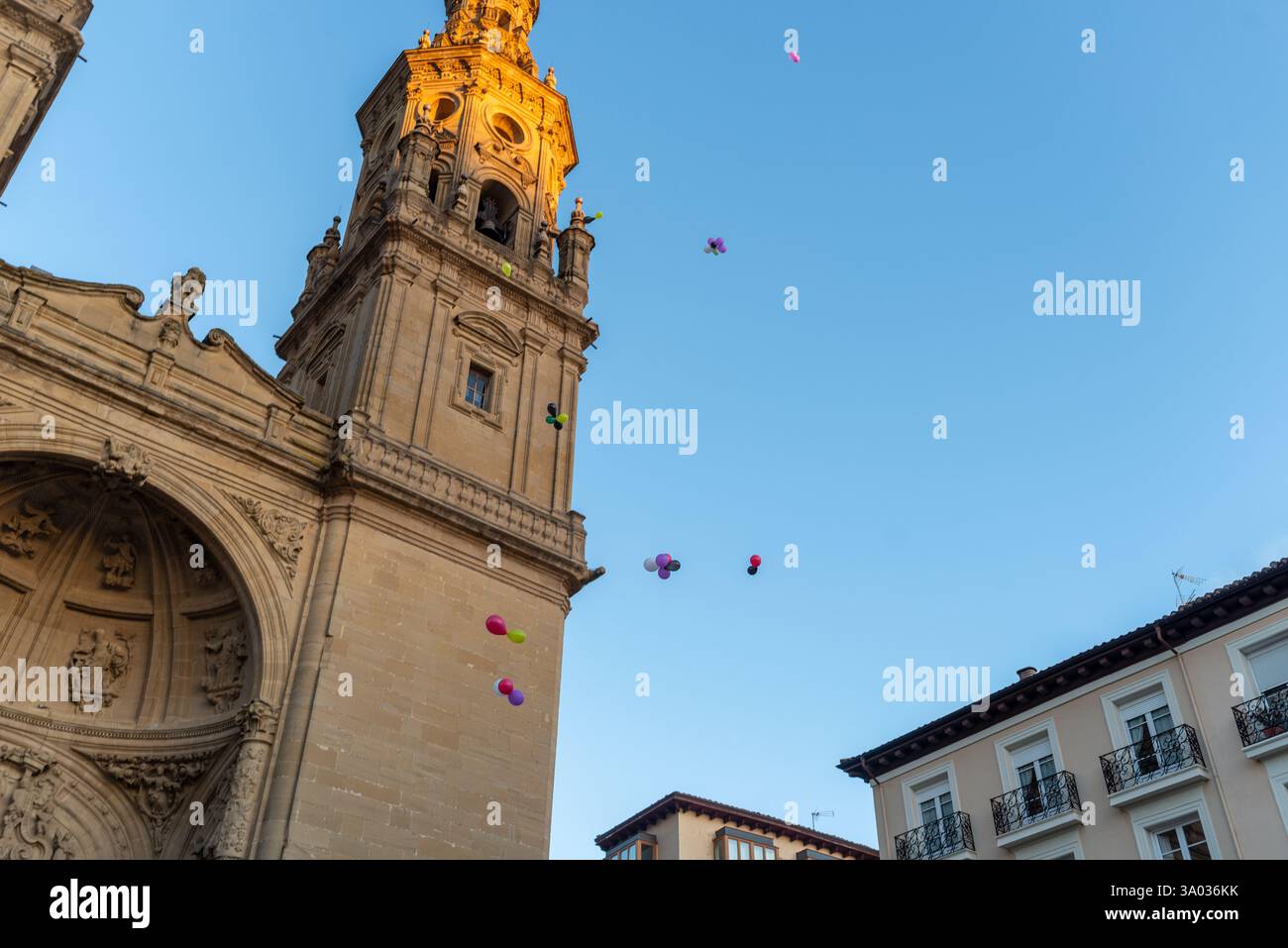 Logroño, La Rioja, Spain. February 22, 2025. The demonstration held ...