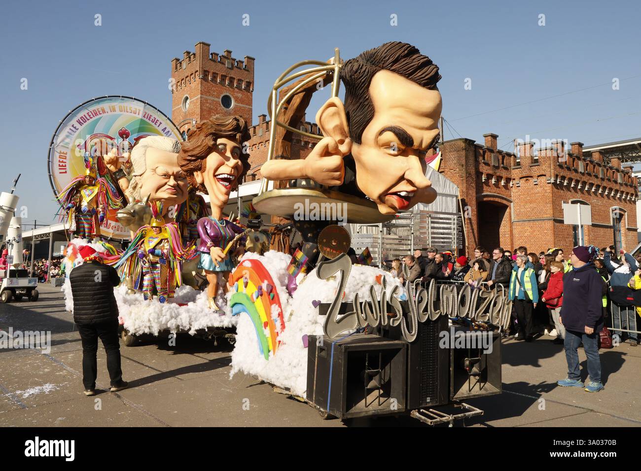 The yearly carnival parade in the streets of Aalst, Sunday 02 March ...